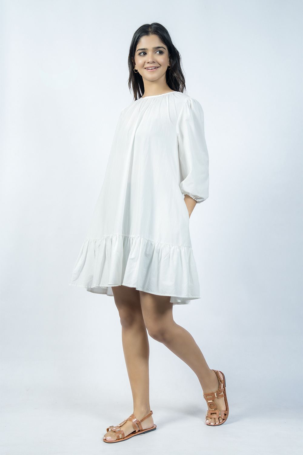 Cotton-Collection Neeki Short Dress | Odel.lk